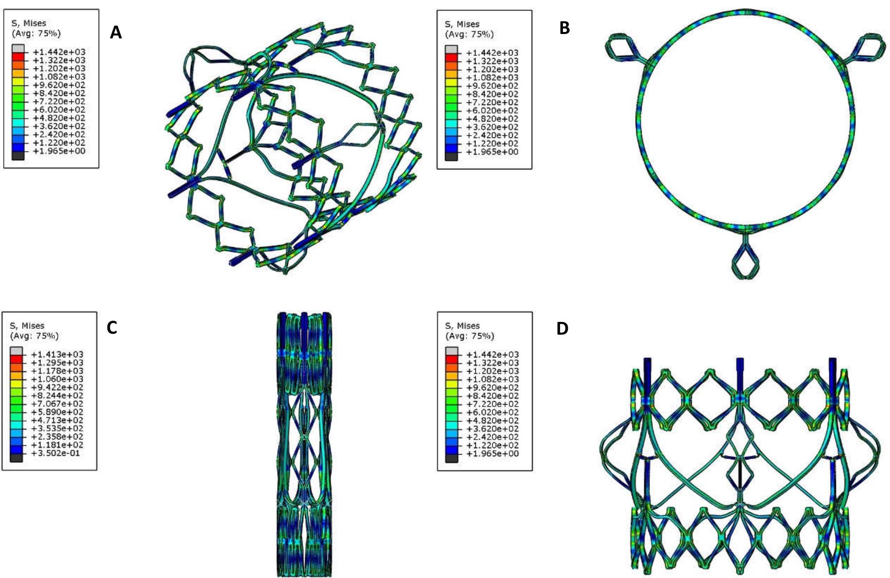 -13. concept 1b fea results following simple modelling,
