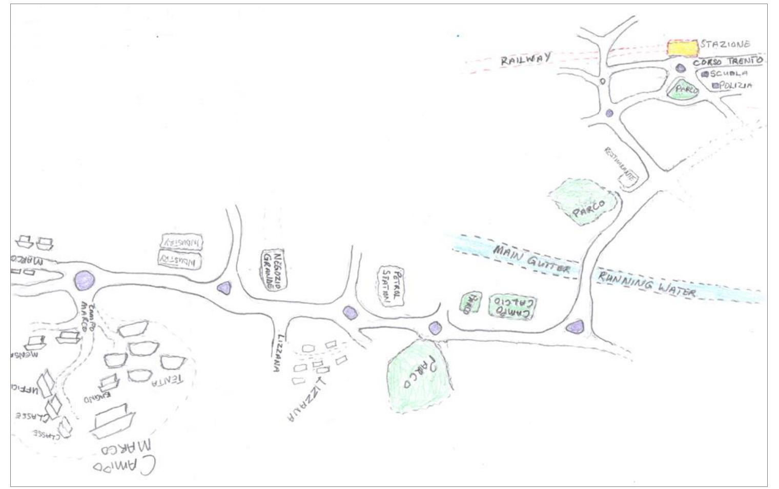 Map of rovereto. source: lamin o.d., gambia.