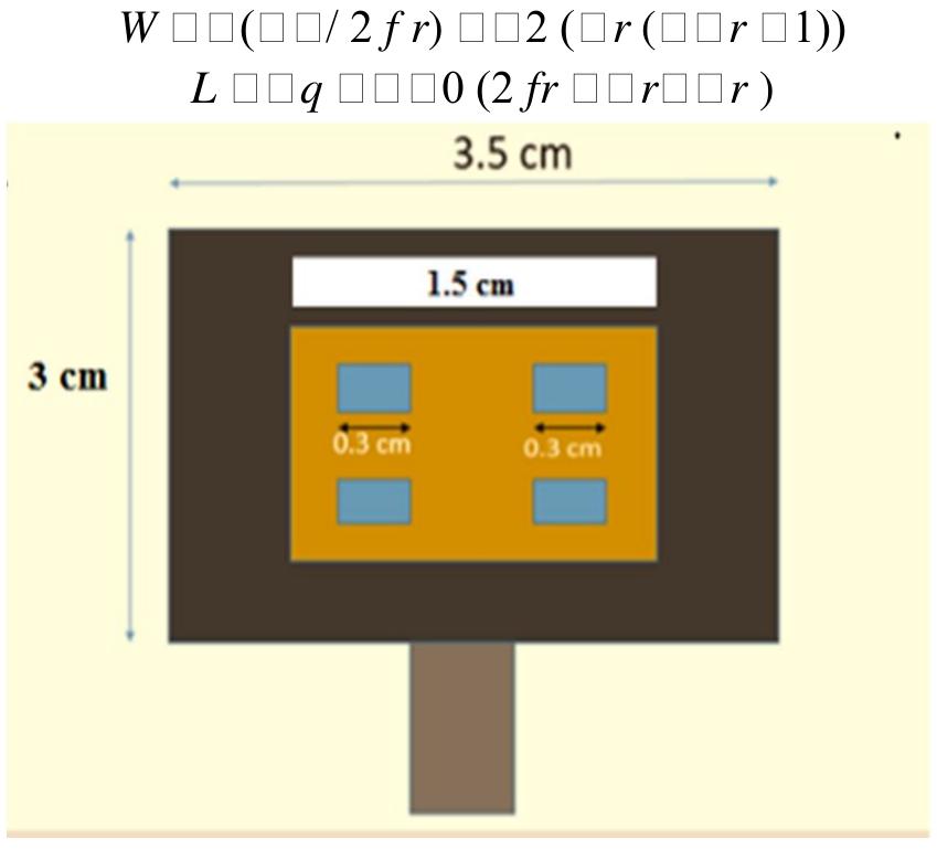 Performance. the principal radiator of the antenna is the