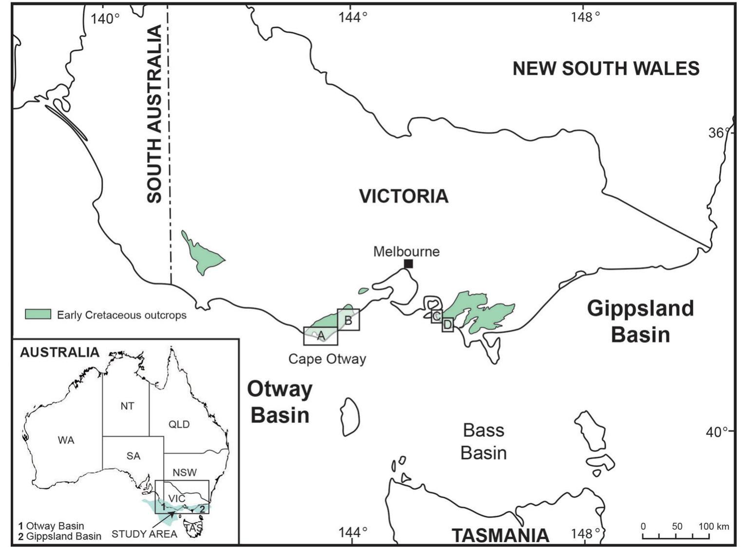 ‘igure 5. map of victoria showing the distribution of