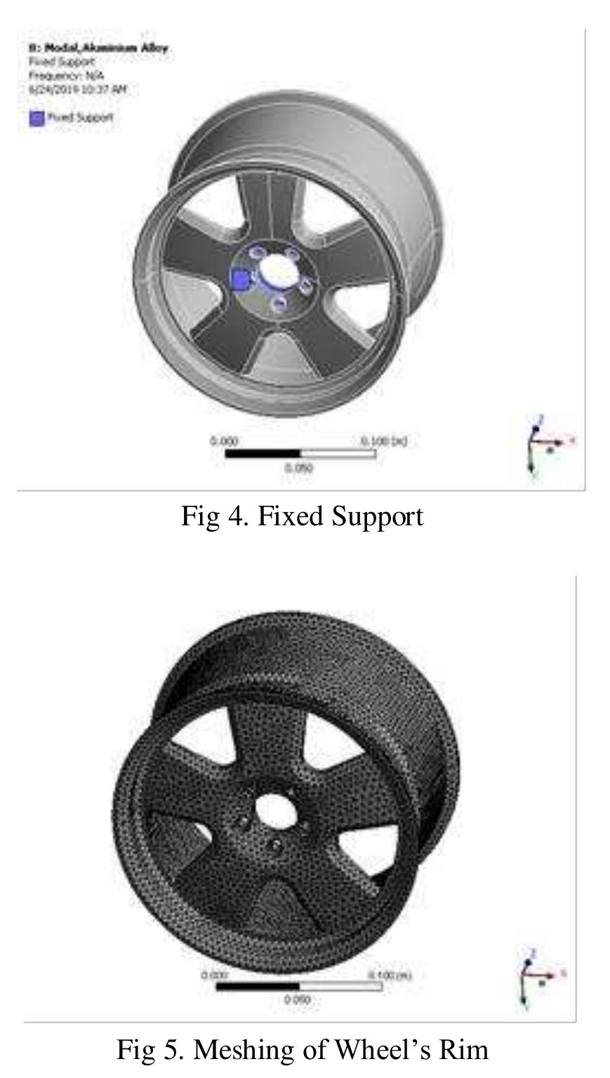 As shown in figure 4. ansys software is used to analyse the