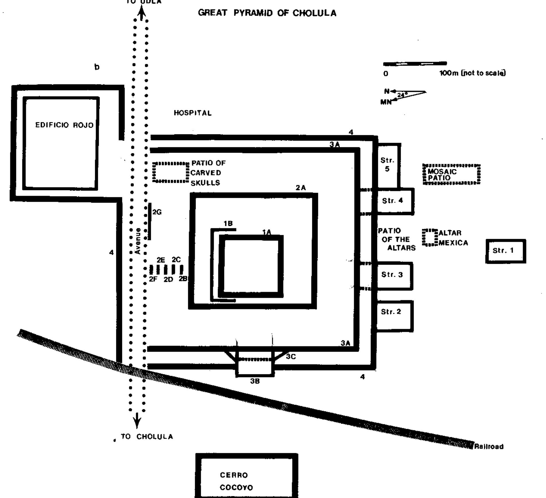 Revised plan of construction stages of great pyramid.