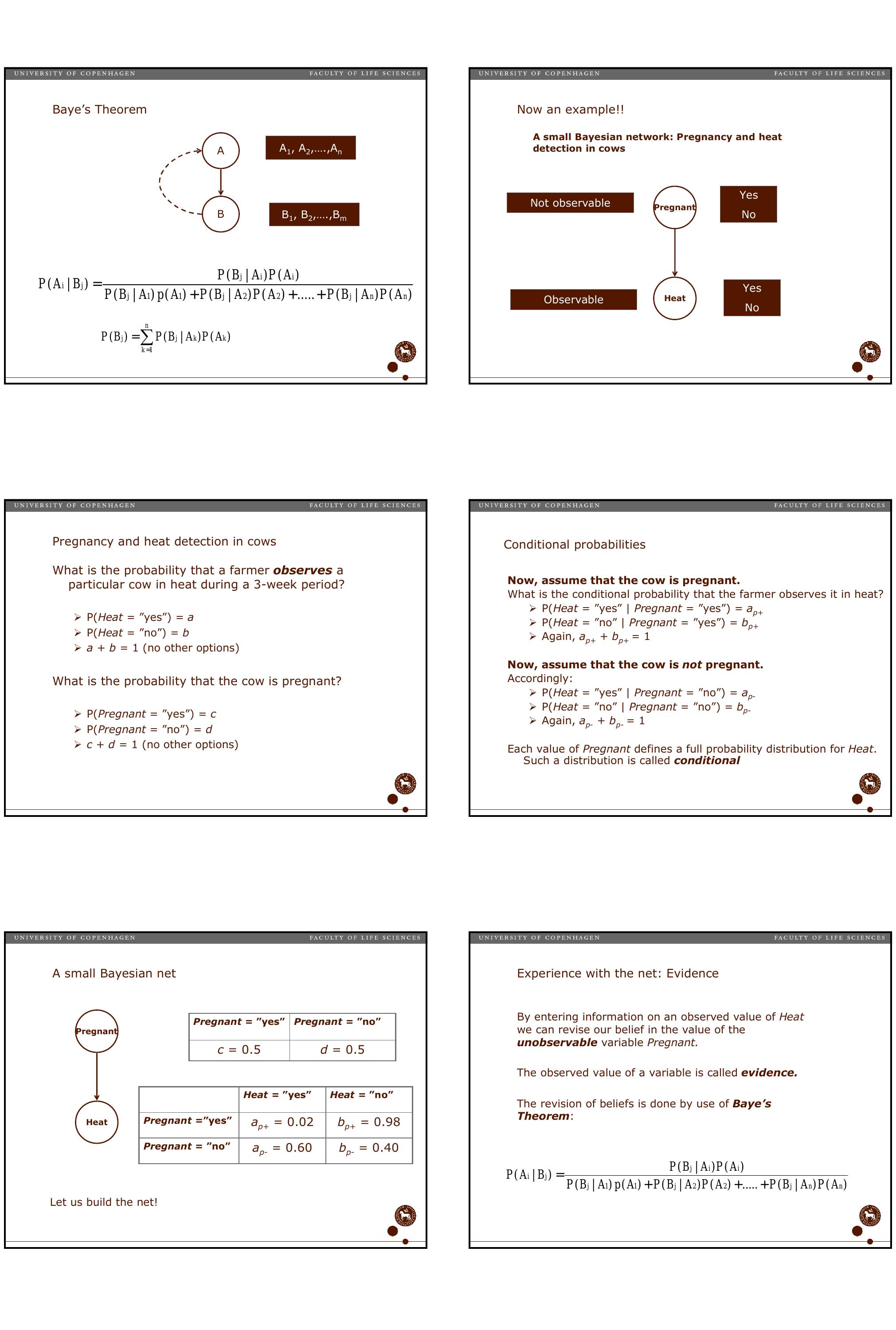 Figure 6 - An introduction to Bayesian networks