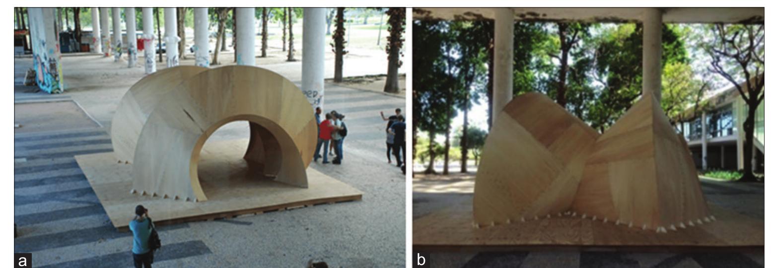 (a and b) helicoidal surfaces, butterfly gallery,