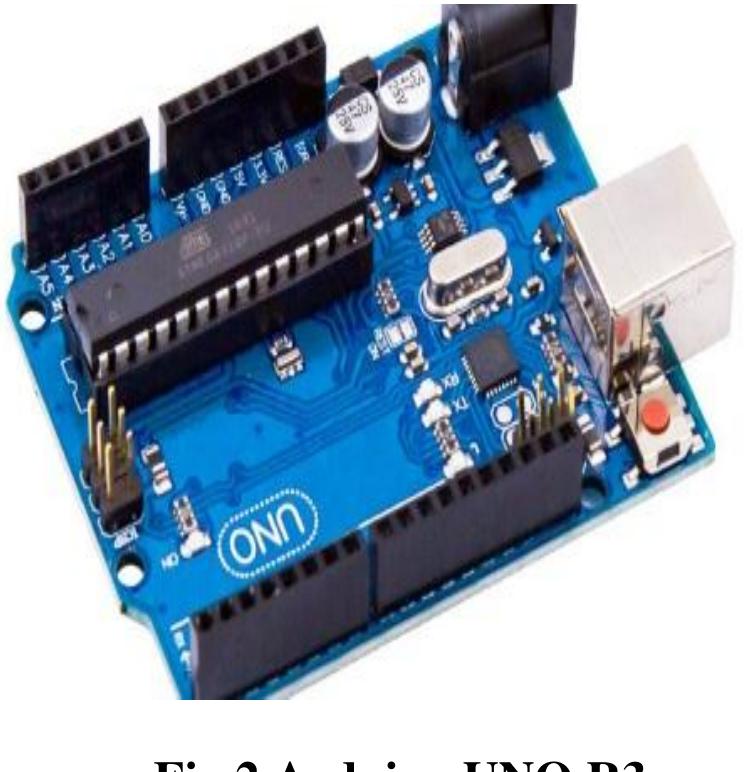 The arduino uno is a microcontroller board based on the