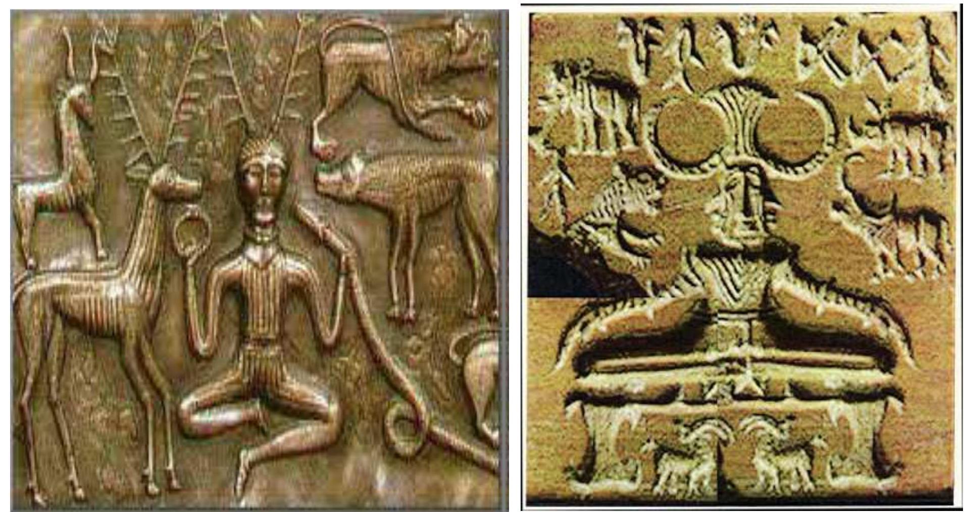 Indus- shramana seal or pashupati seal