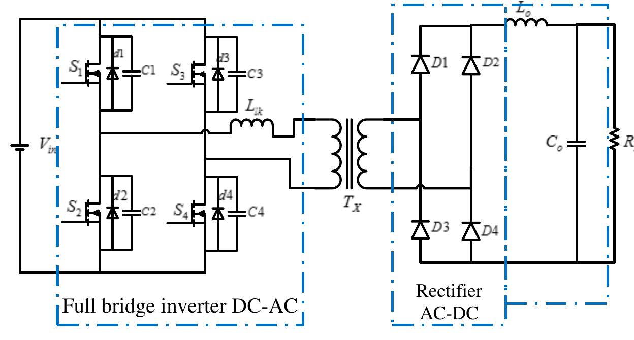 Full bridge dc-dc converter