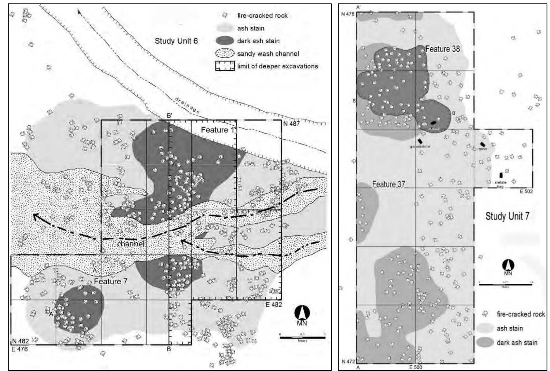 20. plan view sketches of two separate mesilla phase pit