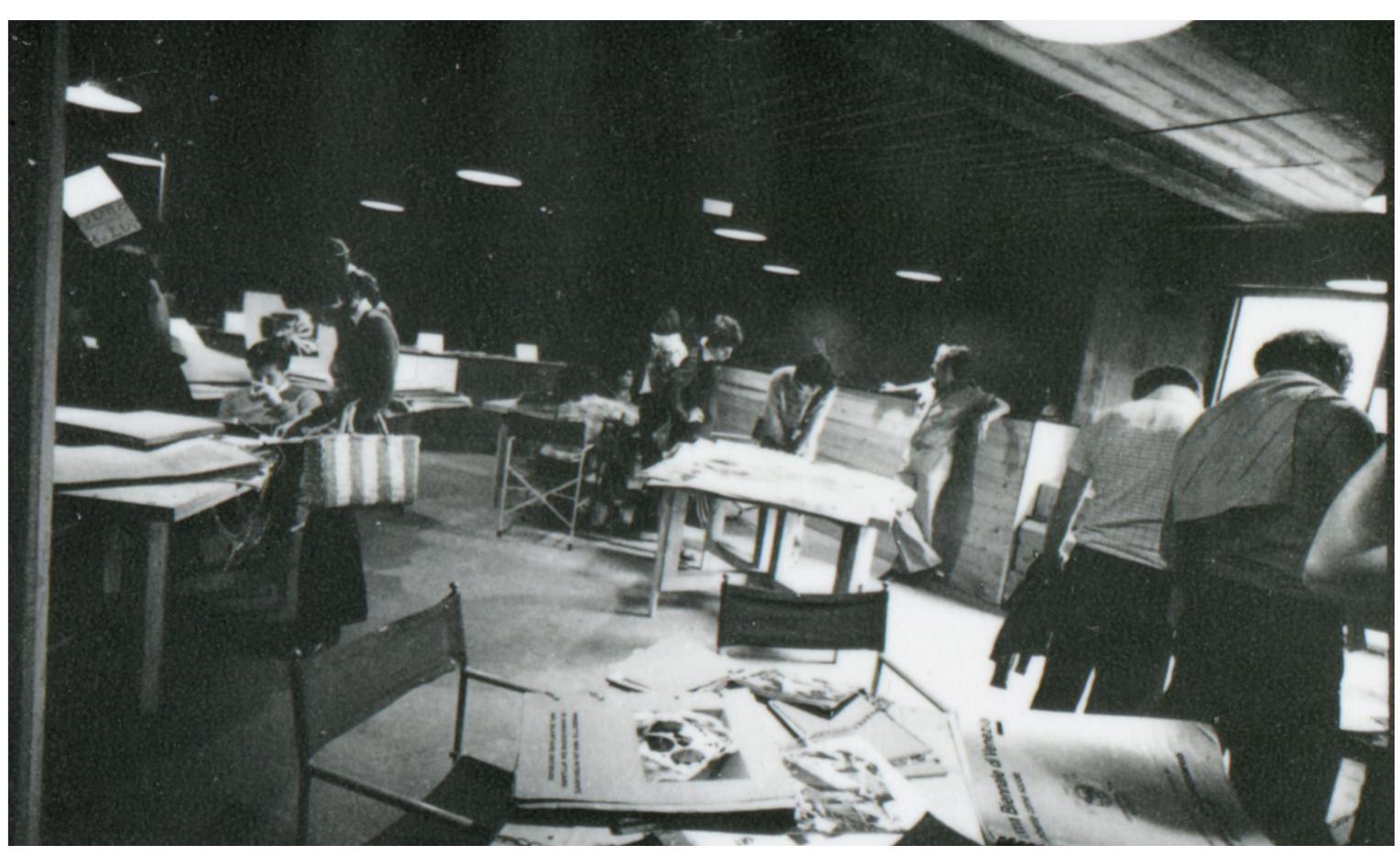 And other types of documentary materials on six large tables