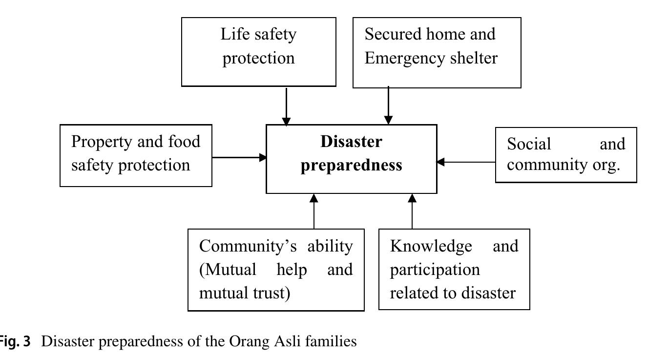 Conceptual framework and linkage between social capital