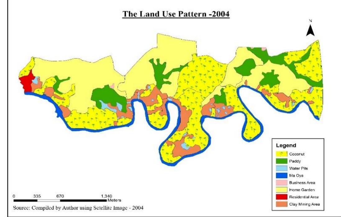 Map 2: the land use pattern 2004