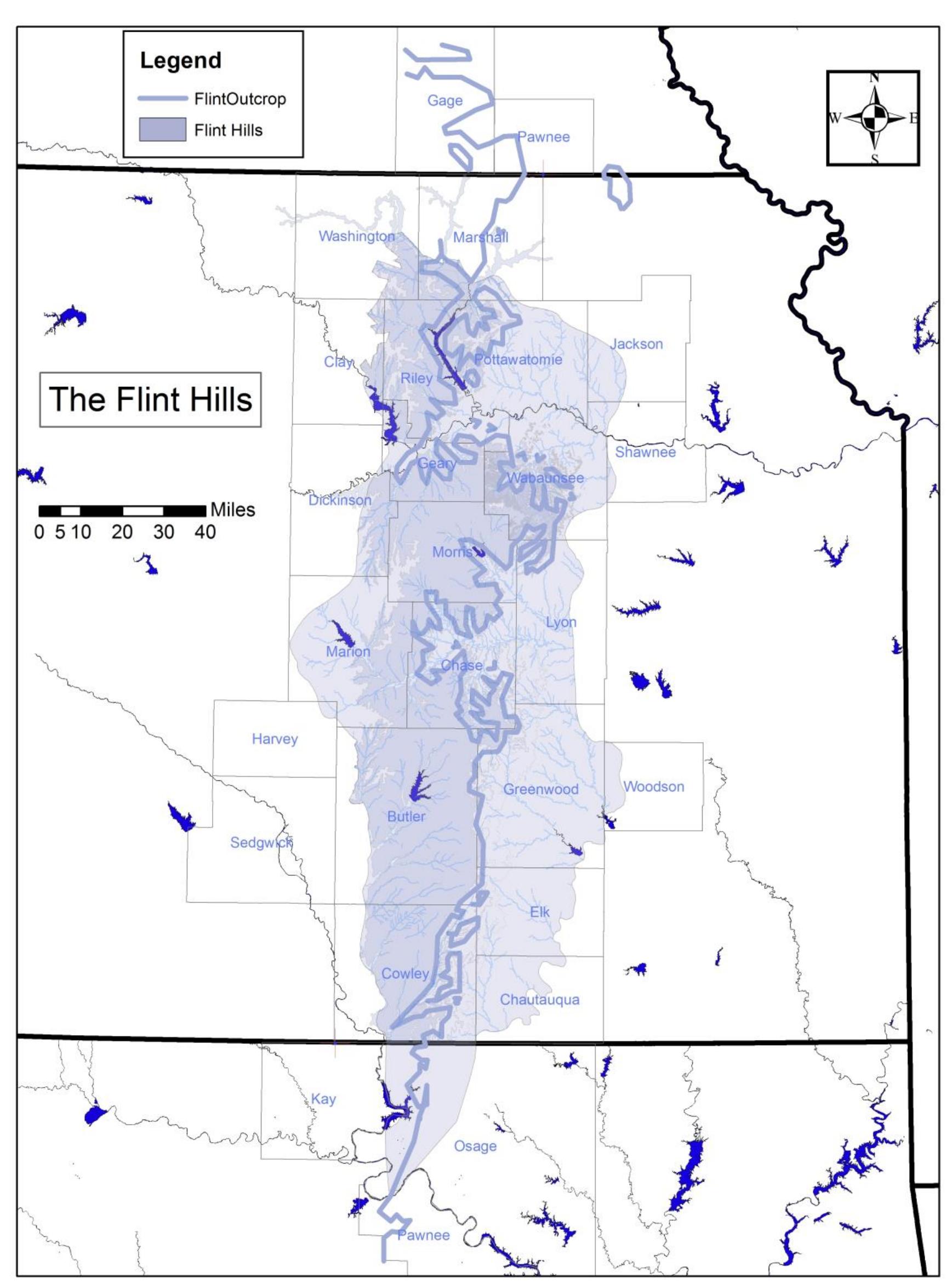 (PDF) Prehistoric Geography of the Flint Hills