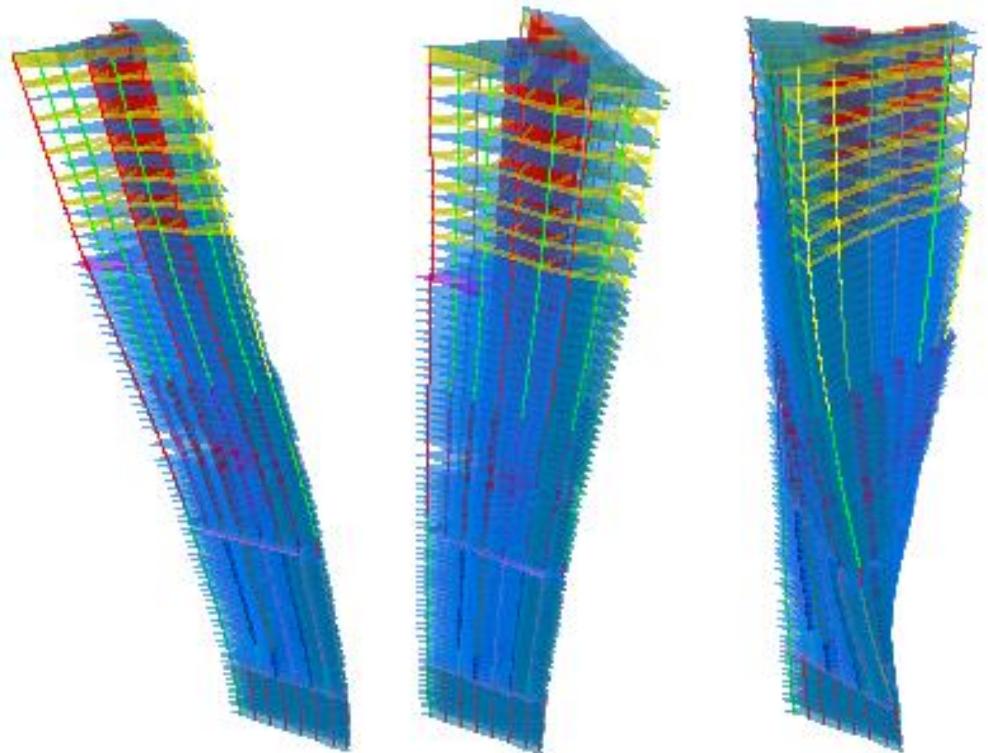 Lamar tower-1 (etabs) modal analysis fig. 5 floor plan at