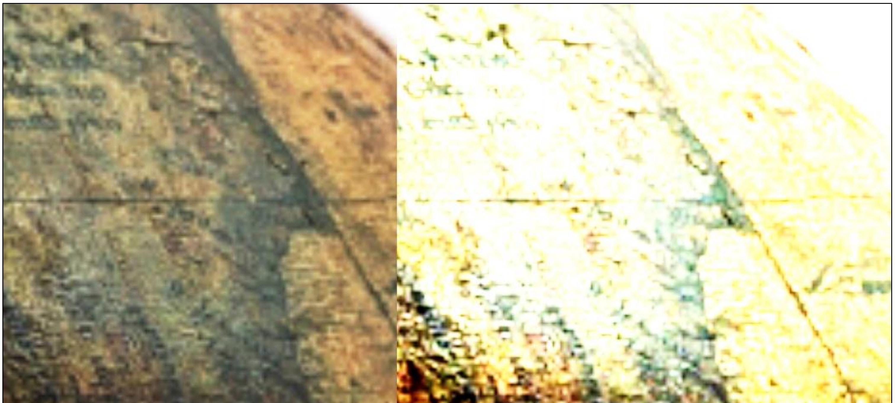 A slightly different aspect angle of the 40" parallel