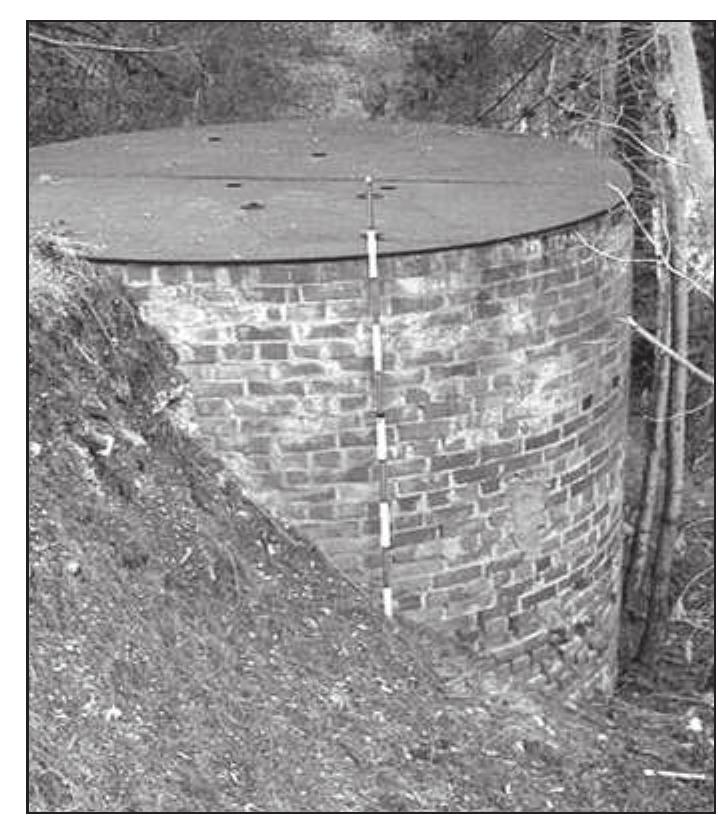 Sure 1.17 the brick valve well adjacent to the mitcham tank