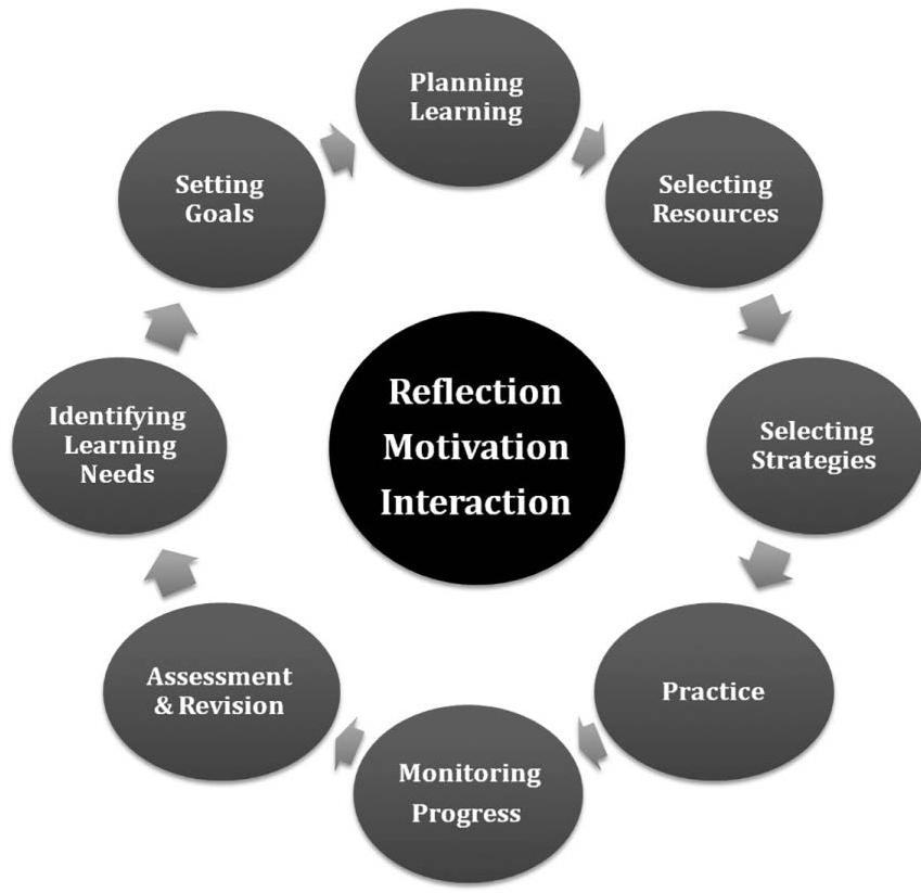 3 the stages of the self-directed learning process.