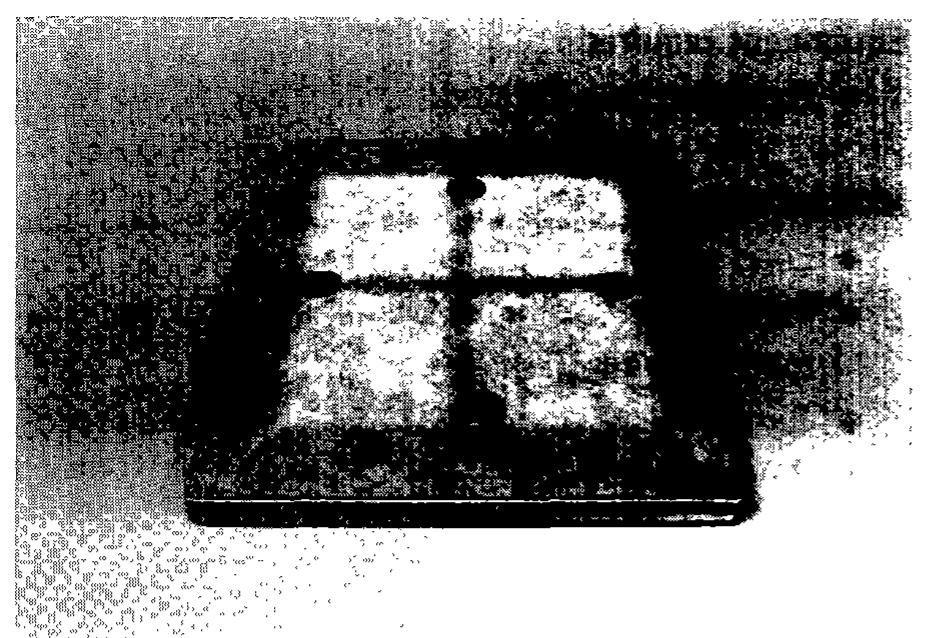 ~1. light/x-ray beam alignment test using eight coins