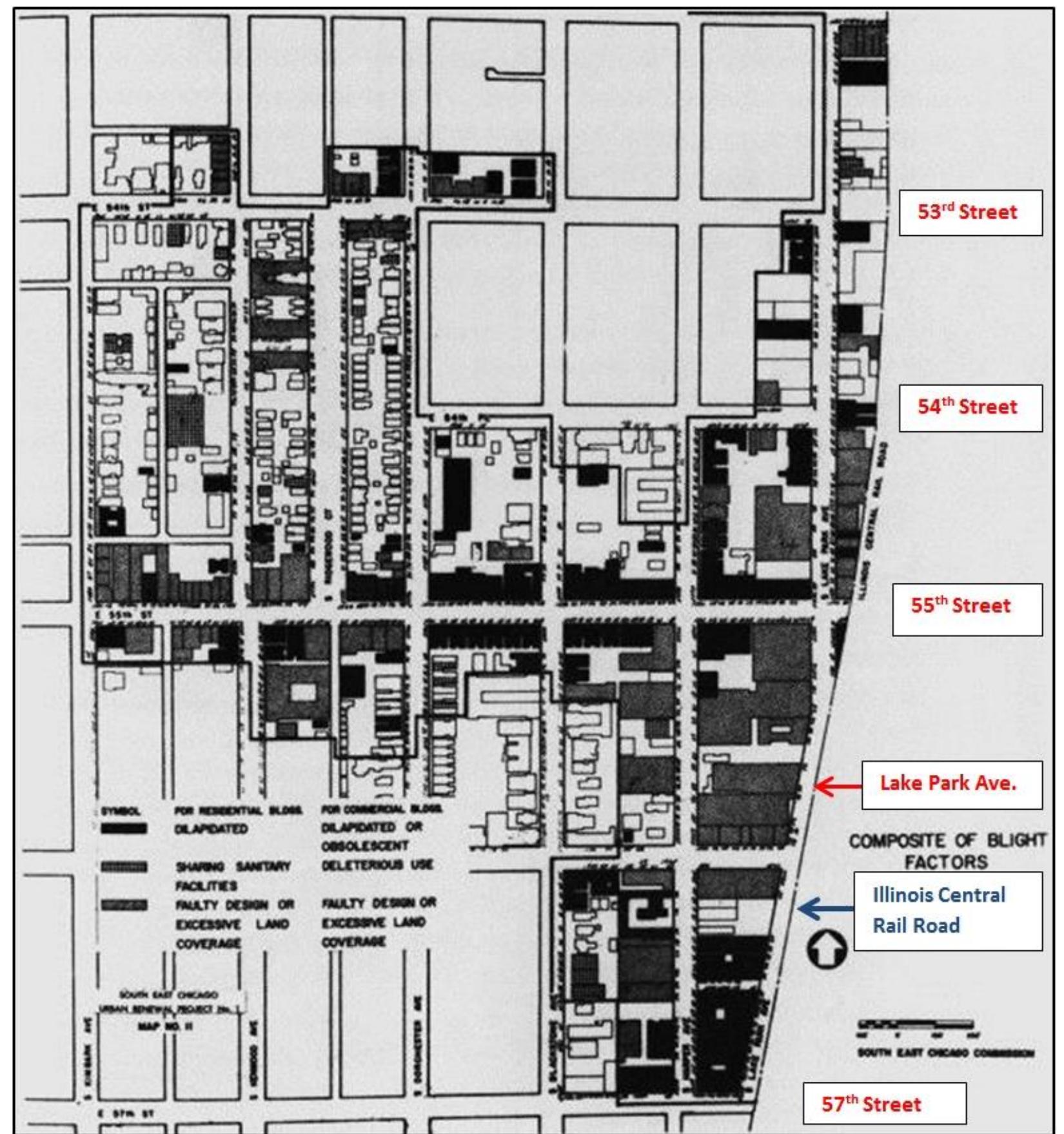Hyde park’s “composite of blight factors,” map no. 11 from