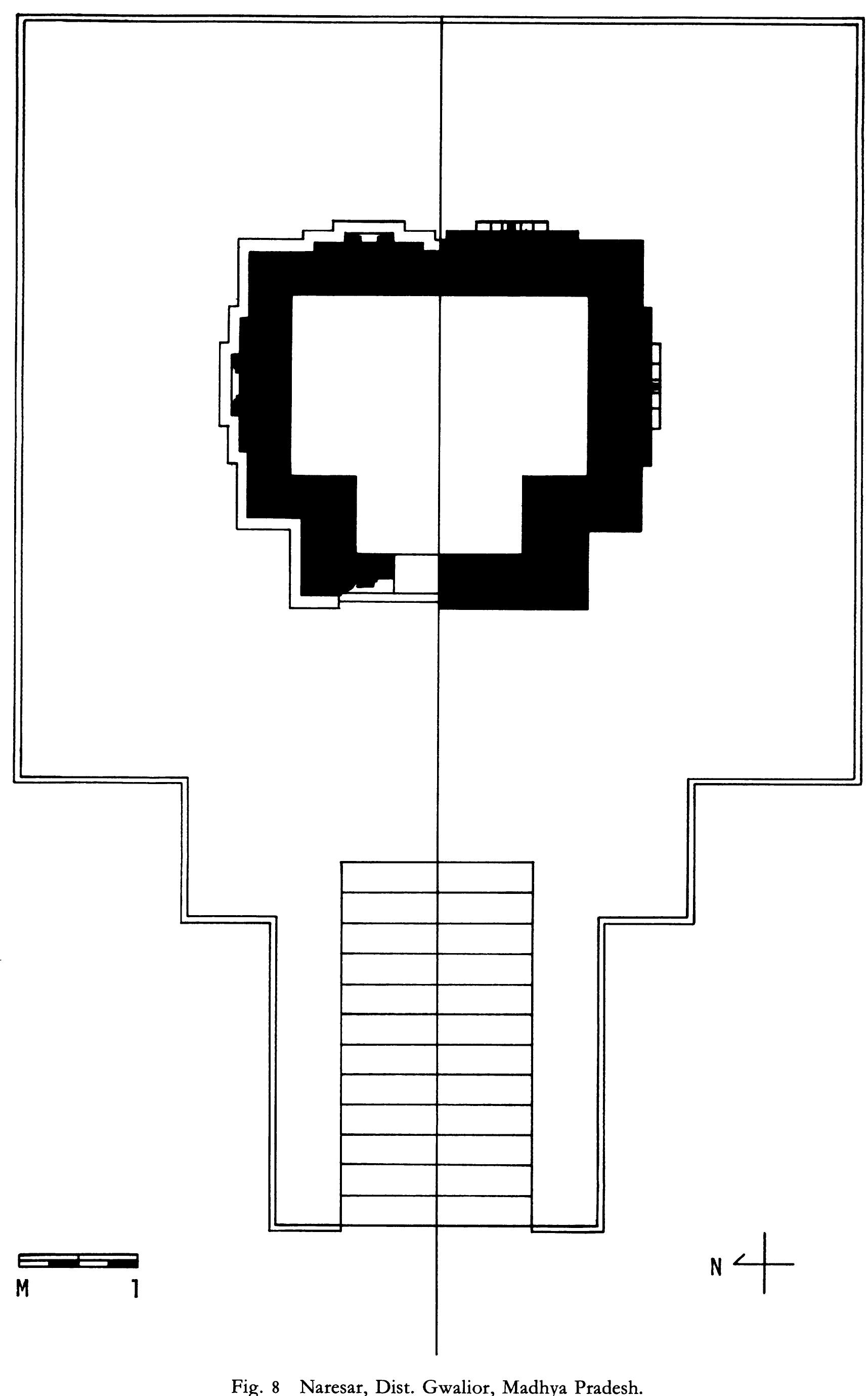 Figure 8 - Geometry and measure in Indian temple plans: