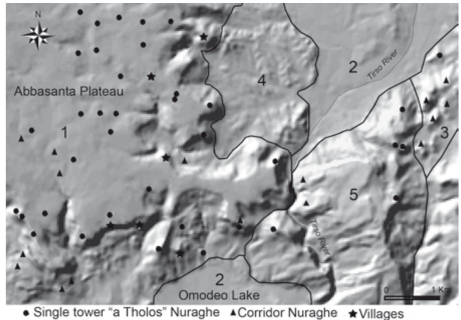 12 digital terrain model (dtm) of the central tirso val- ley