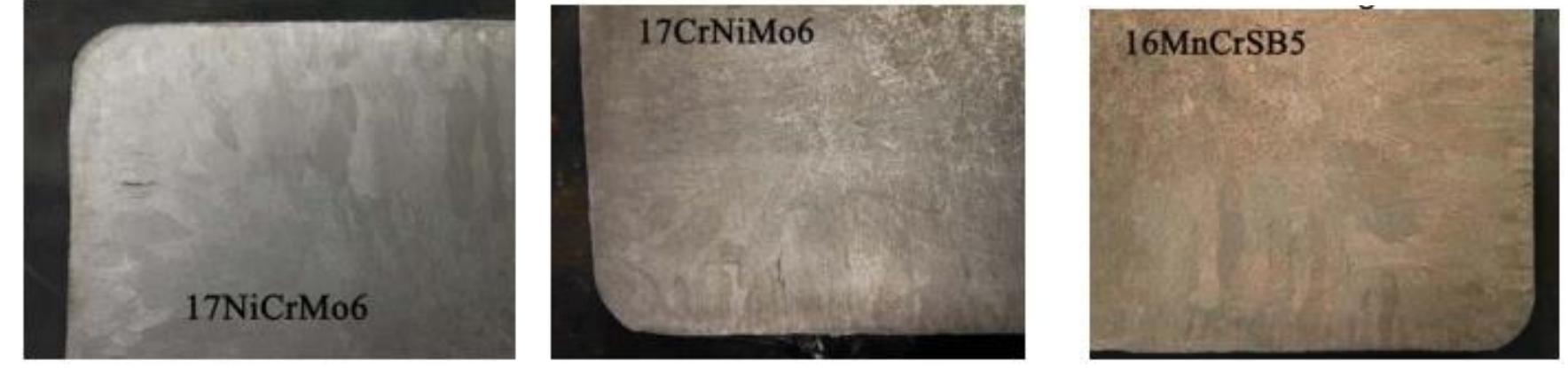 Figure 3 - Billet defects - off-corner cracks formation,