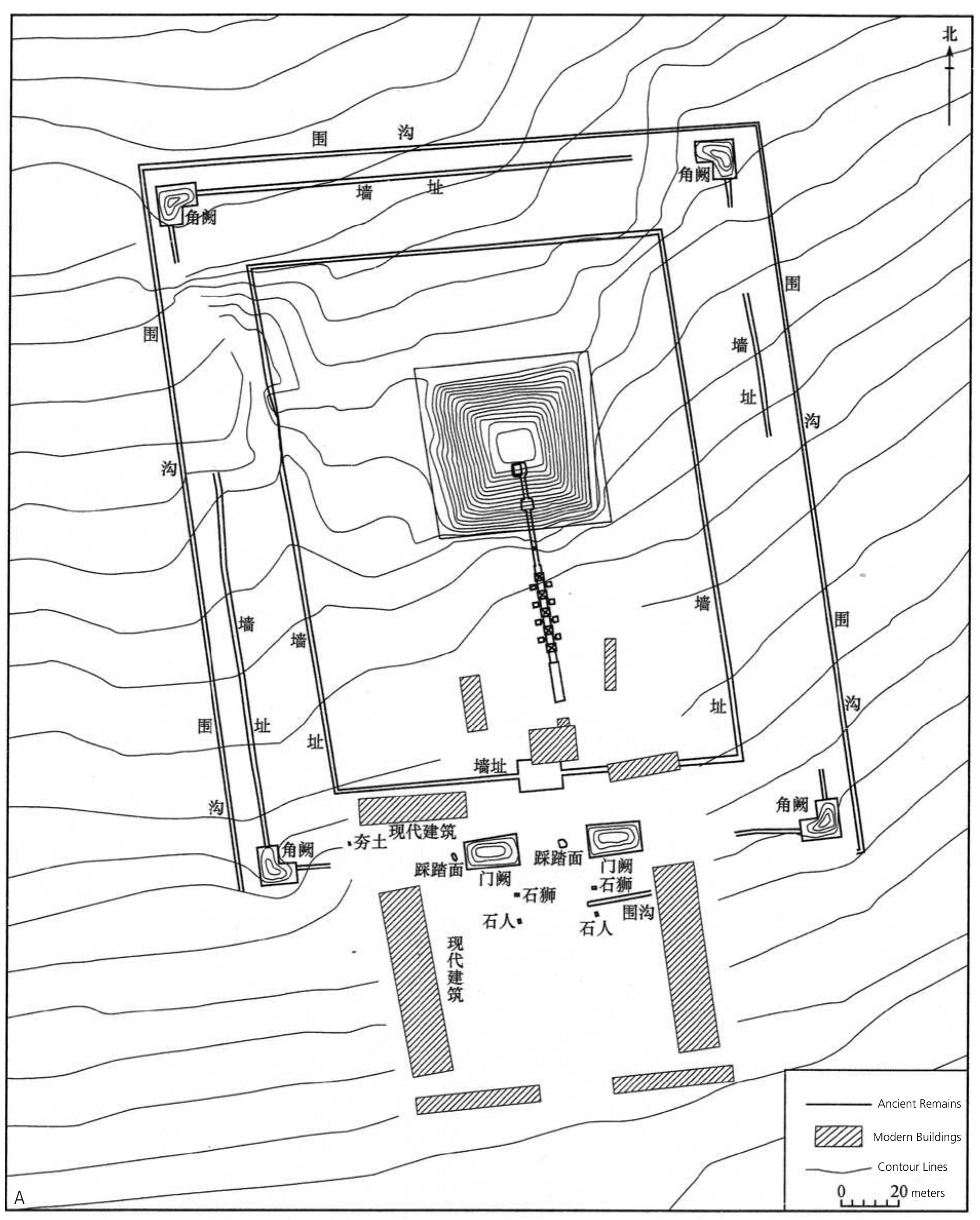 Tomb of li chongrun, also known as crown prince yide