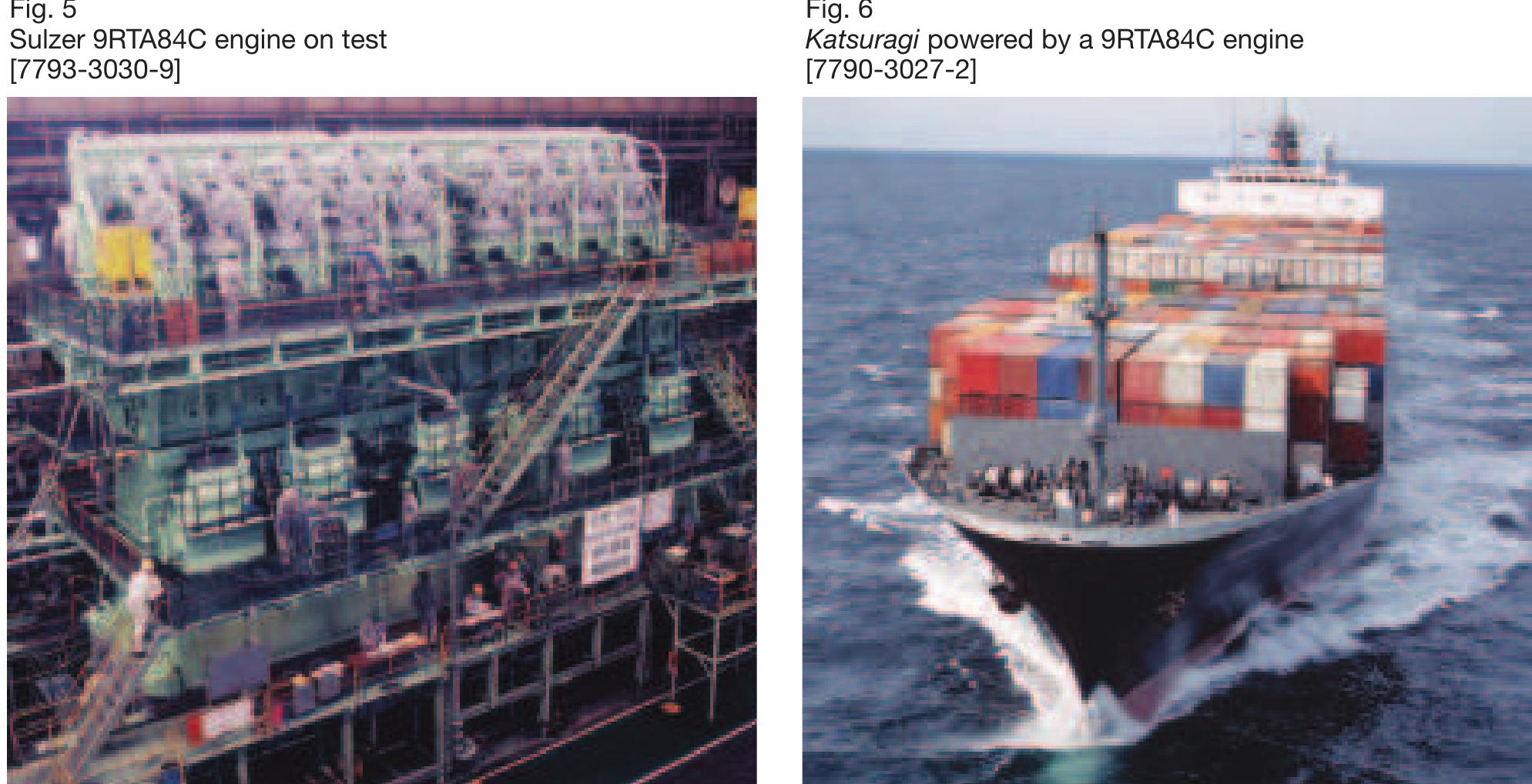 Figure 6 - Technology Review Sulzer RTA84C and RTA96C