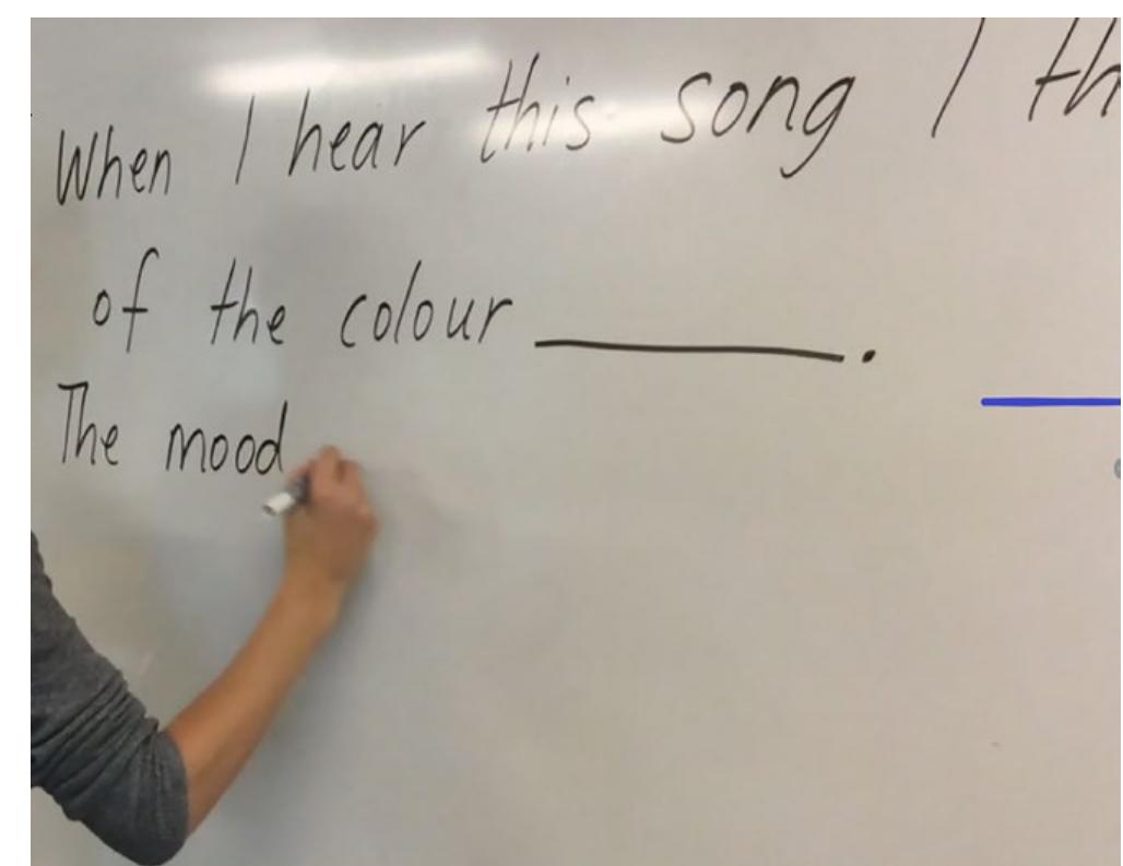 Figure 3 - Teaching across semiotic modes with multilingual