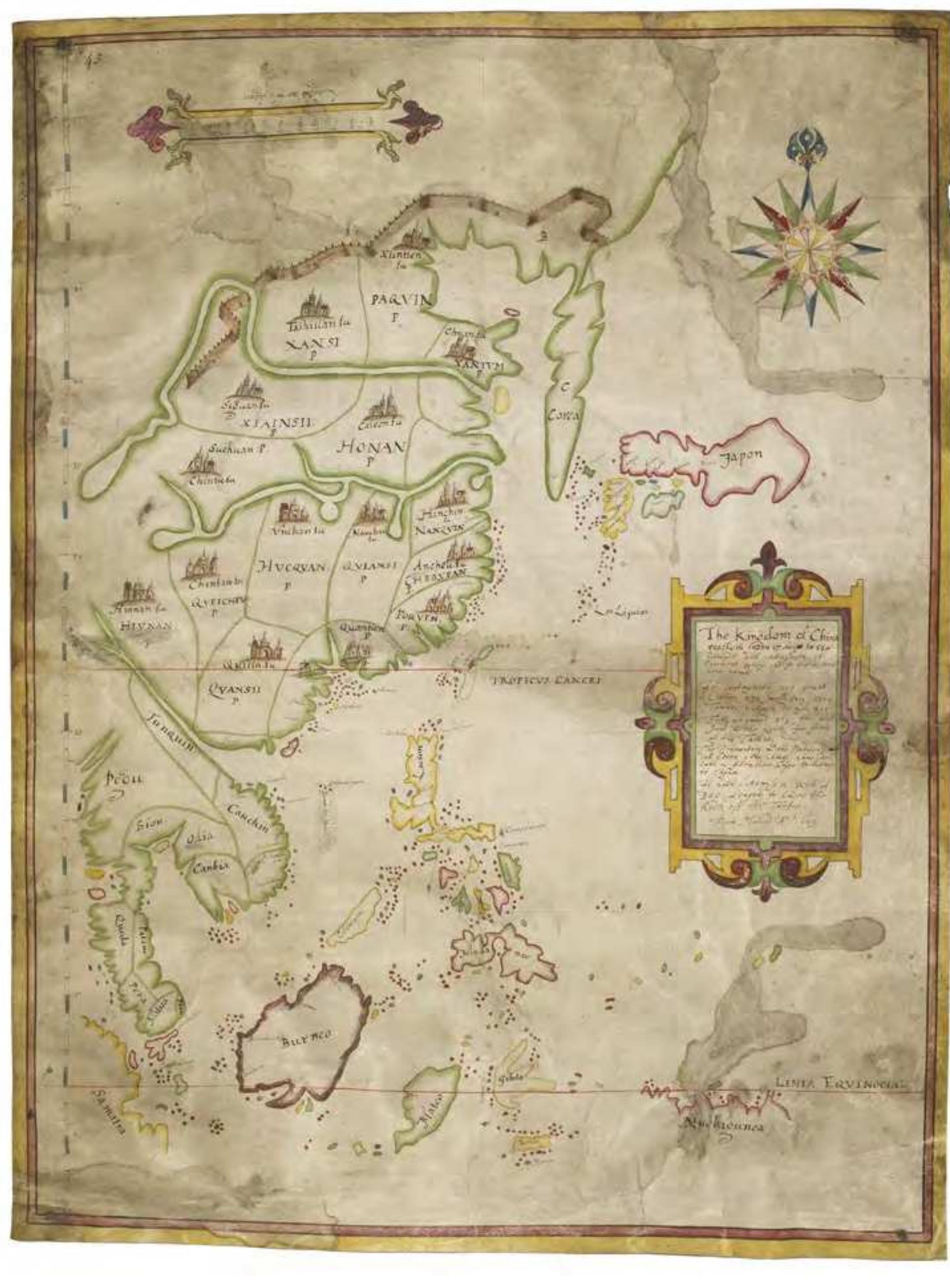 Figure 6 - from The First Printed Missionary Map of China