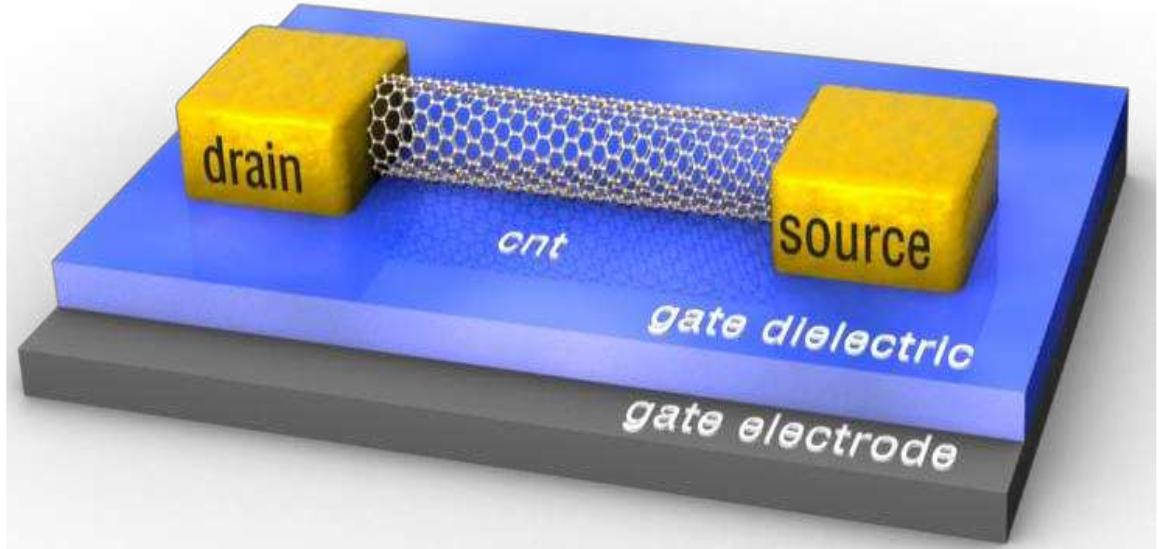 Carbon nanotube fet [13] a carbon nanotube field effect