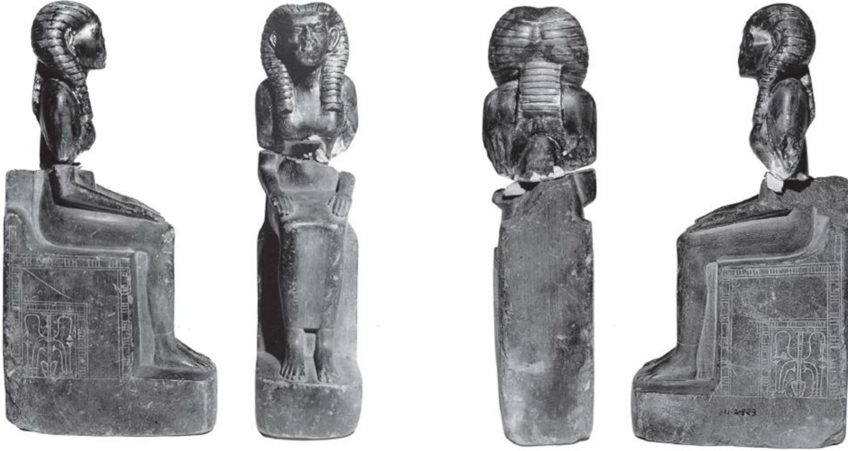 ‘igures 17. reconstruction of the statue with the face of