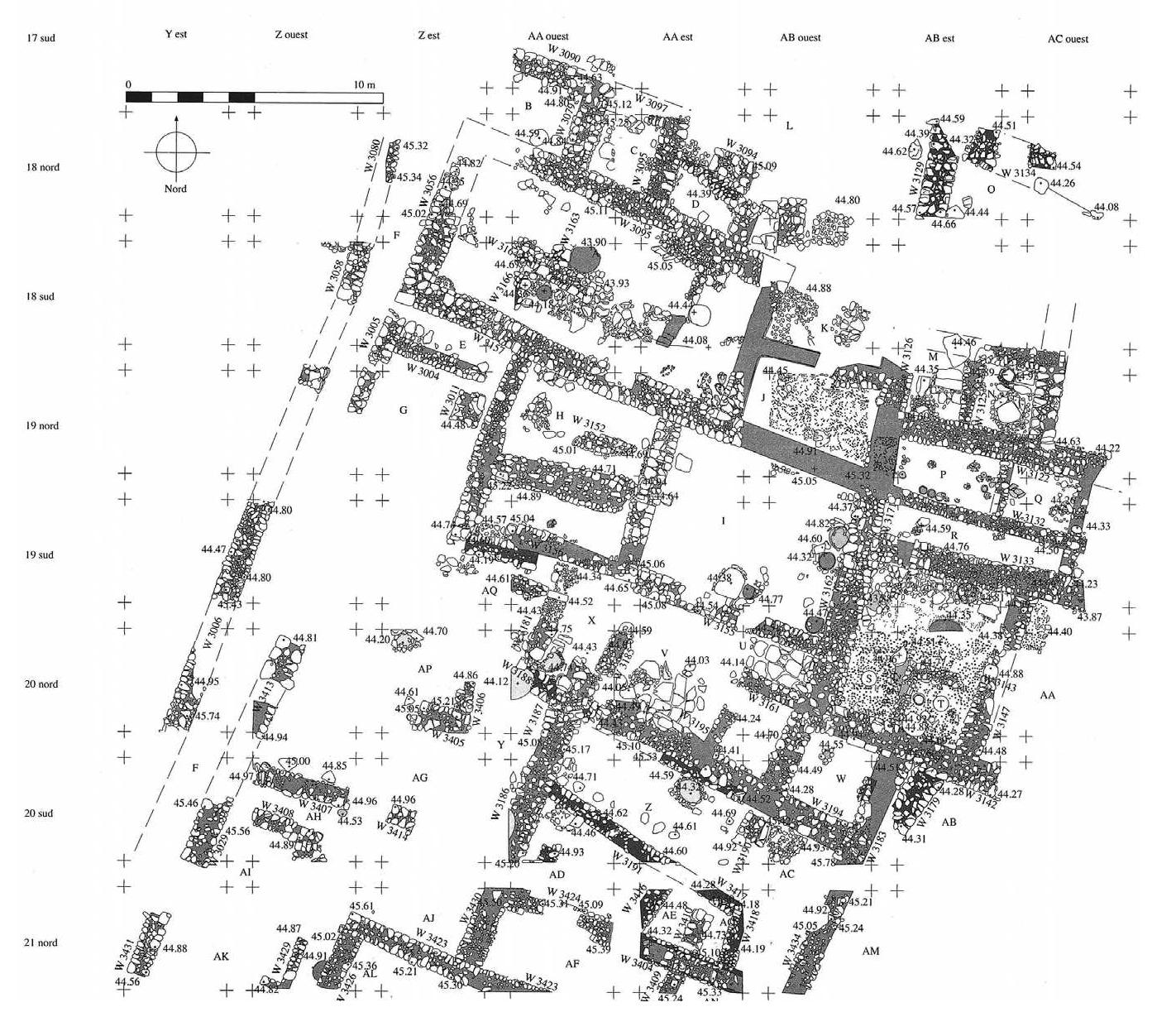 Plan of area ii the northern eastern sector level 6 building