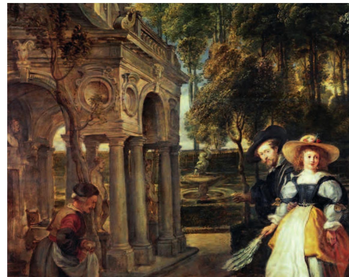 Tion, rubens gives his hercules the ruddy cheeks and red