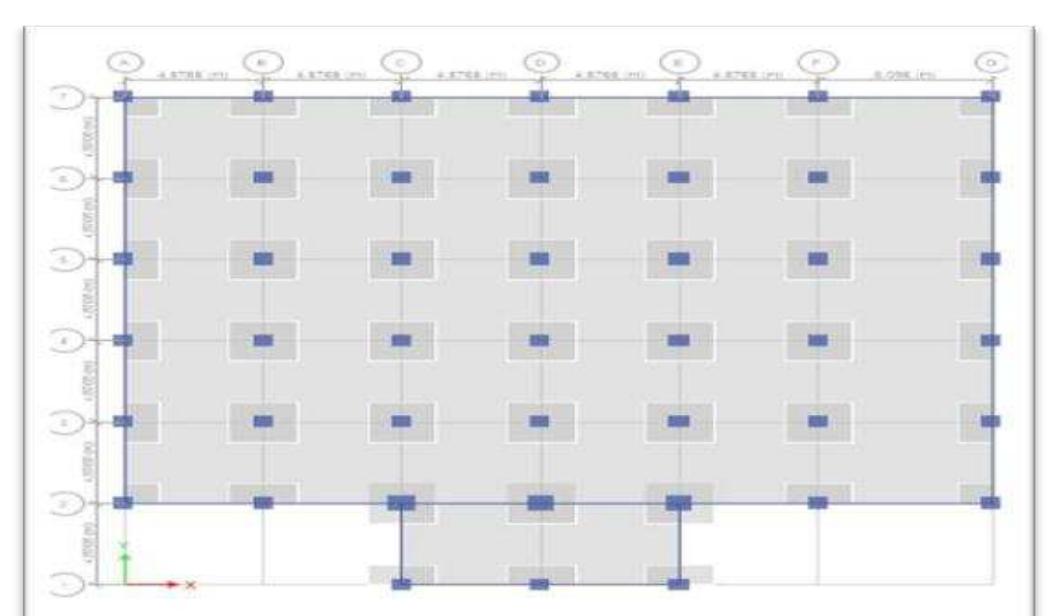 Model -s1: conventional structure