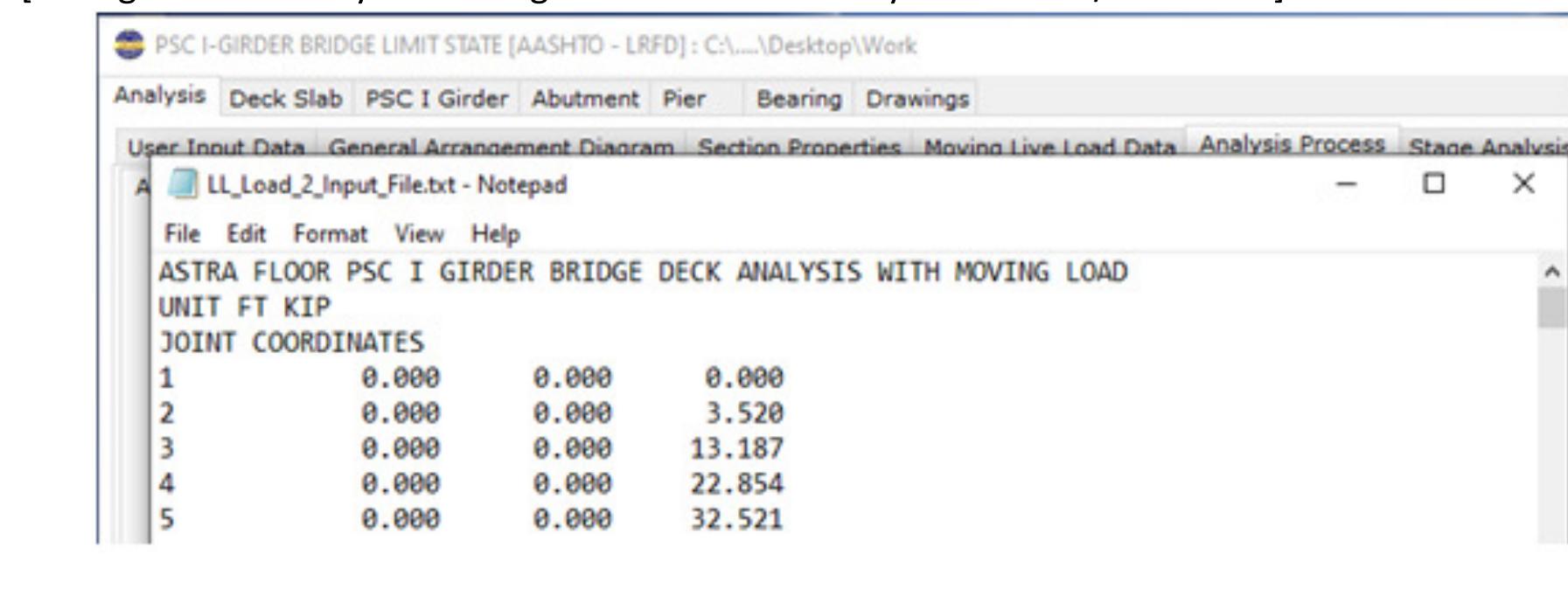 [grillage model analysis of bridge deck and girders by astra