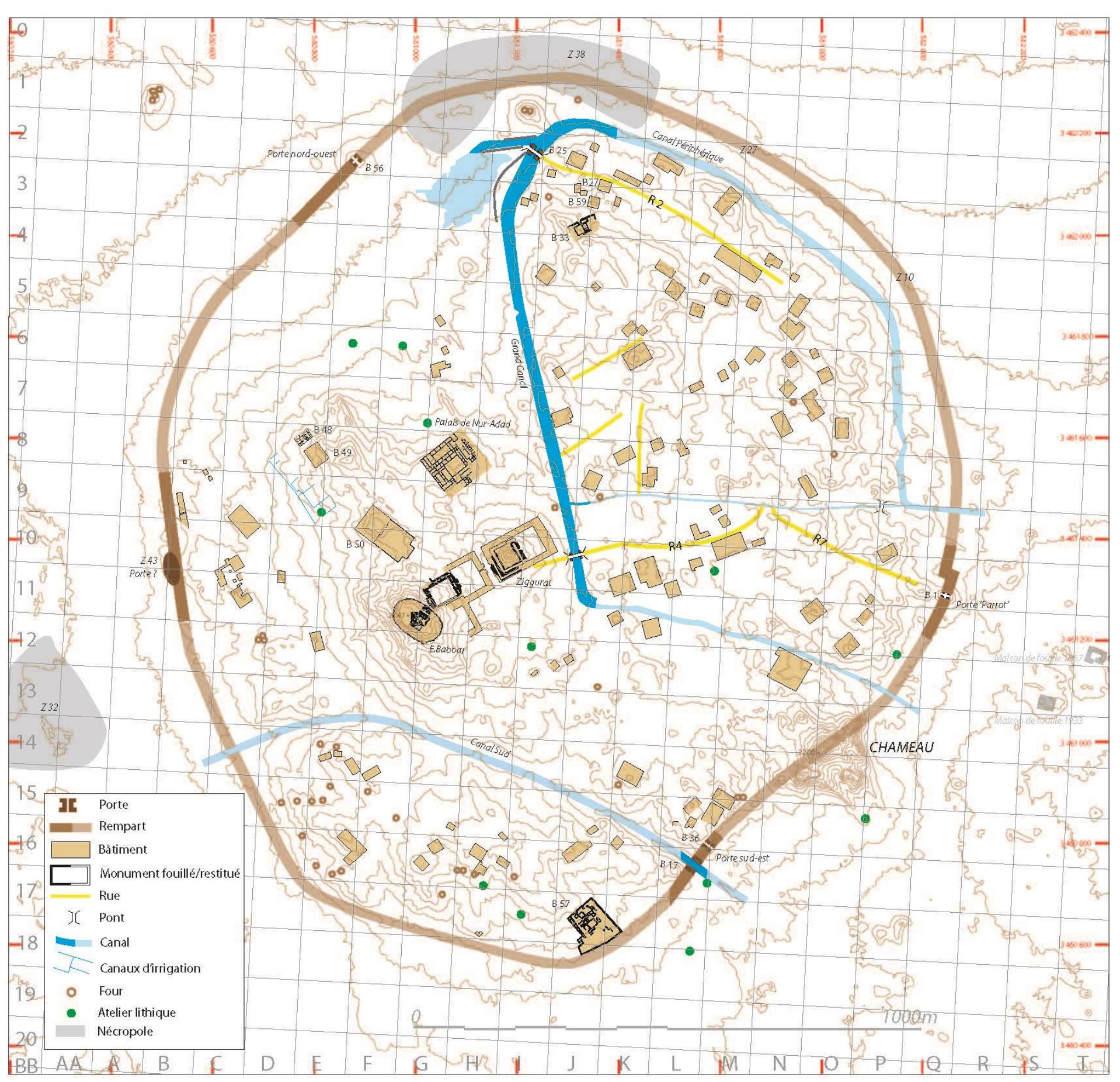 map of larsa (j. suire and r. vallet, 2020).