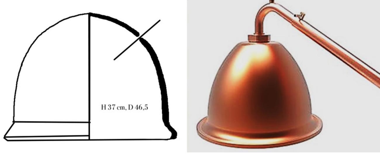 Comparison between tepe gawra n°2838 with copper dome-top