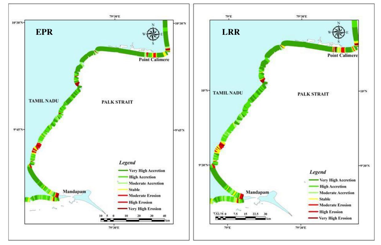 Vedaranyam to mandapam comprises of deltaic formations along