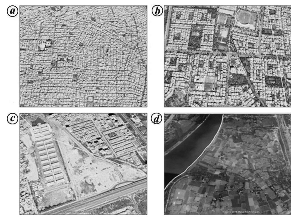 Location map of the study area and classification into