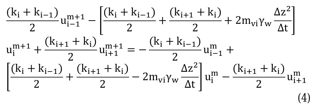 Where, k; = coefficient of pema at node "i", m,;