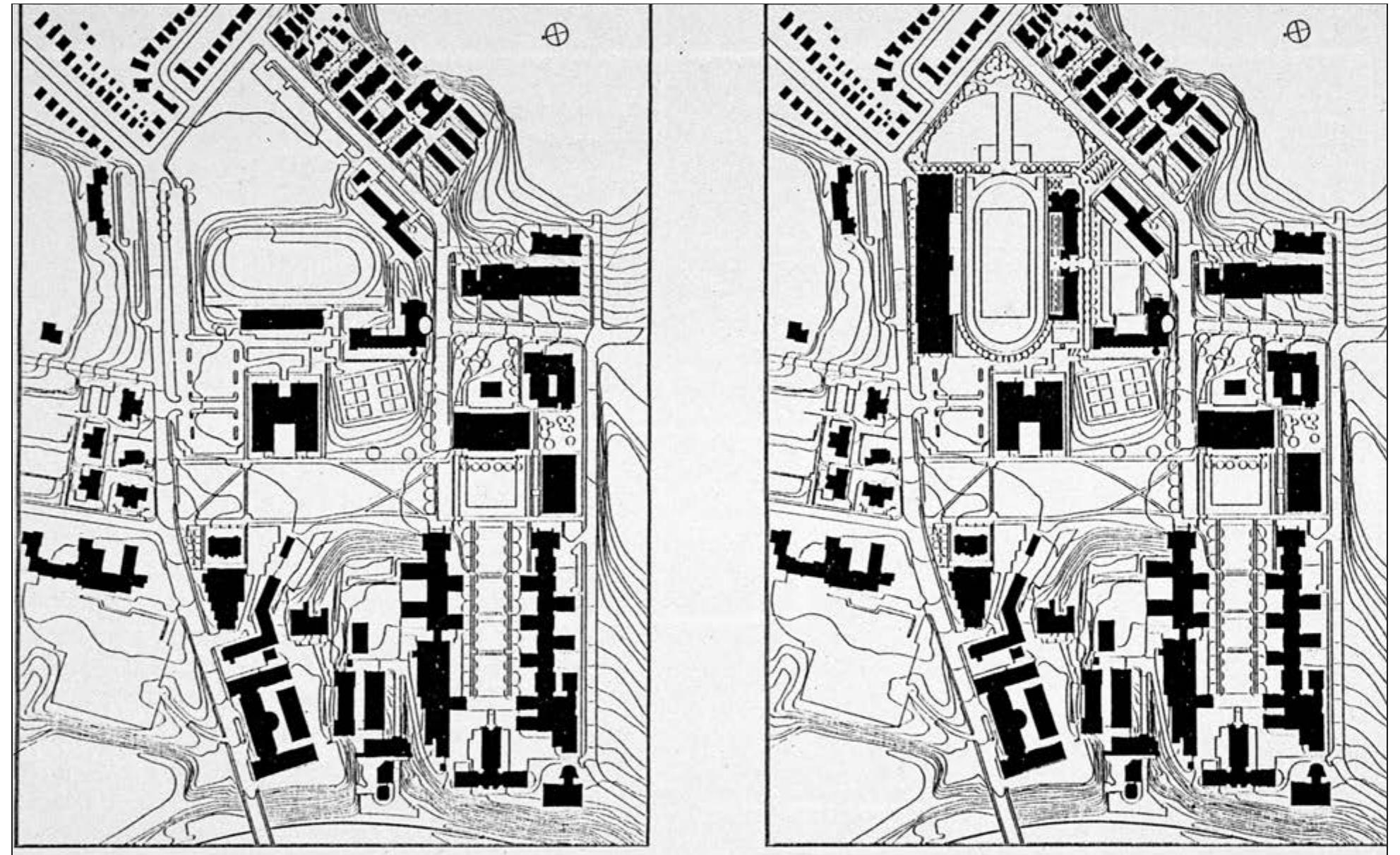 Phase i, the east campus project, 1990 campus plan, 1988