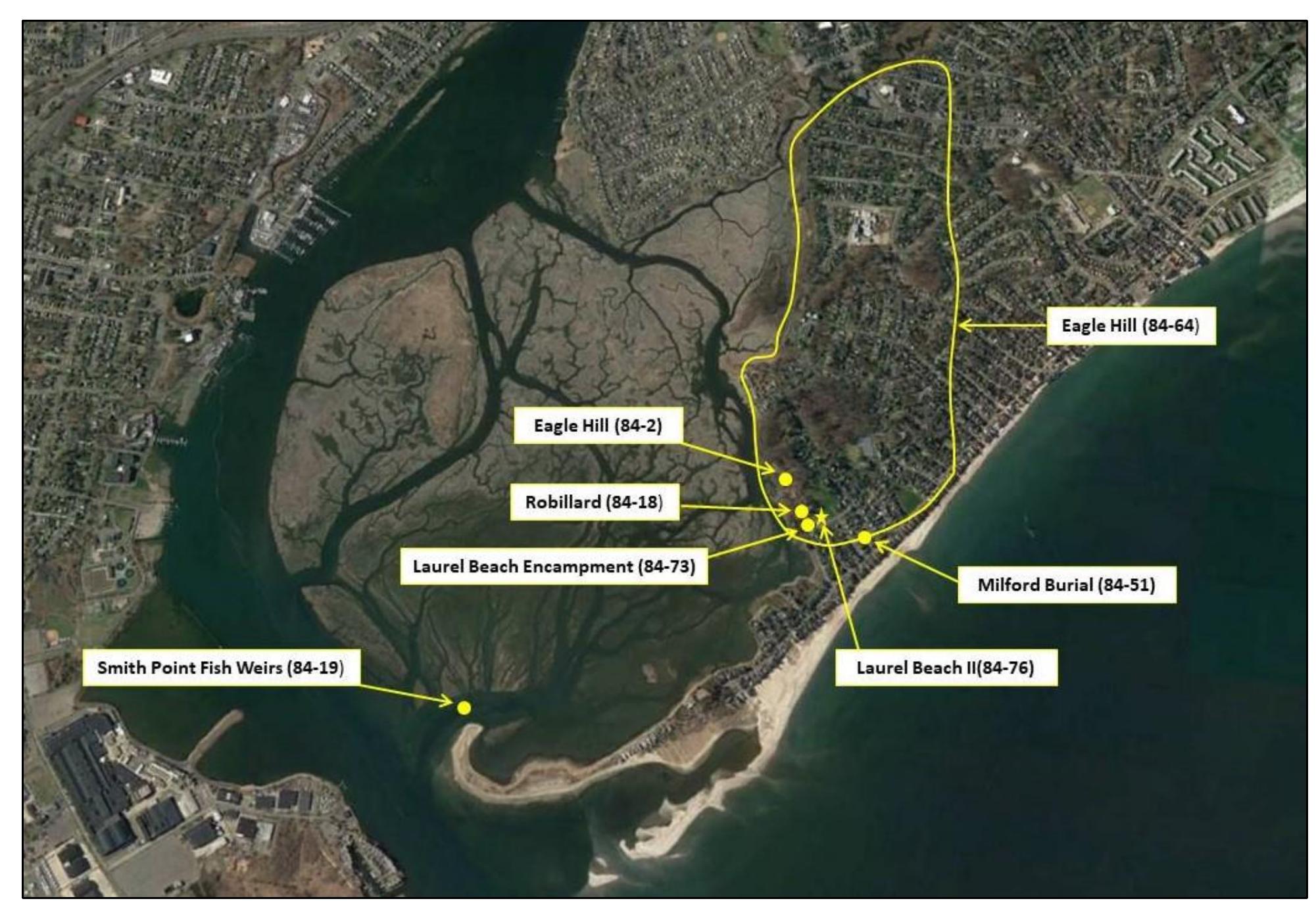 The laurel beach area has a long history of artifact