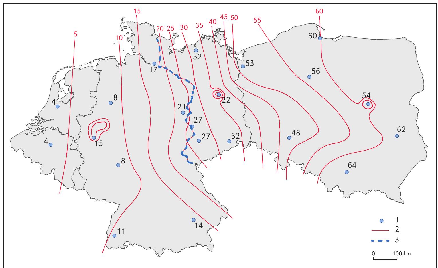 Figure 3 - from THE EARLY MEDIAEVAL SLAV-GERMAN BORDER