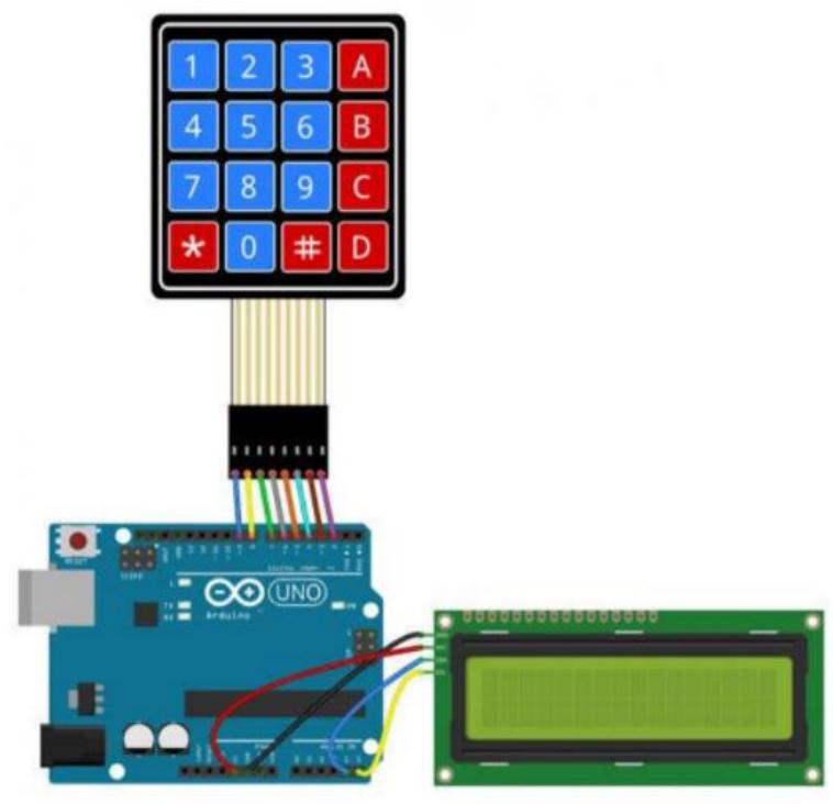 -7: switch keypad - lcd display - arduino interfacing the