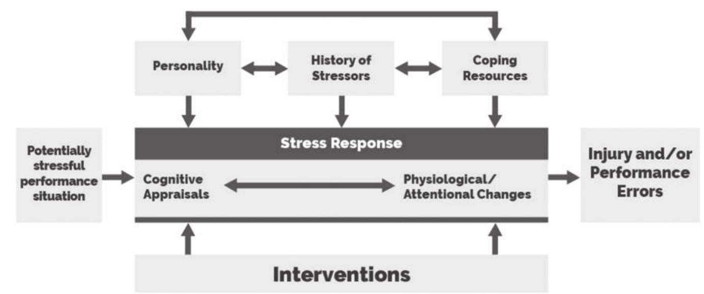 Figure 1 - from THE B3-5CS MENTAL TOUGHNESS TRAINING MODEL: