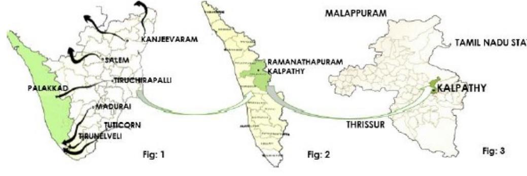 - pattern of tamil brahmins migration to kerala