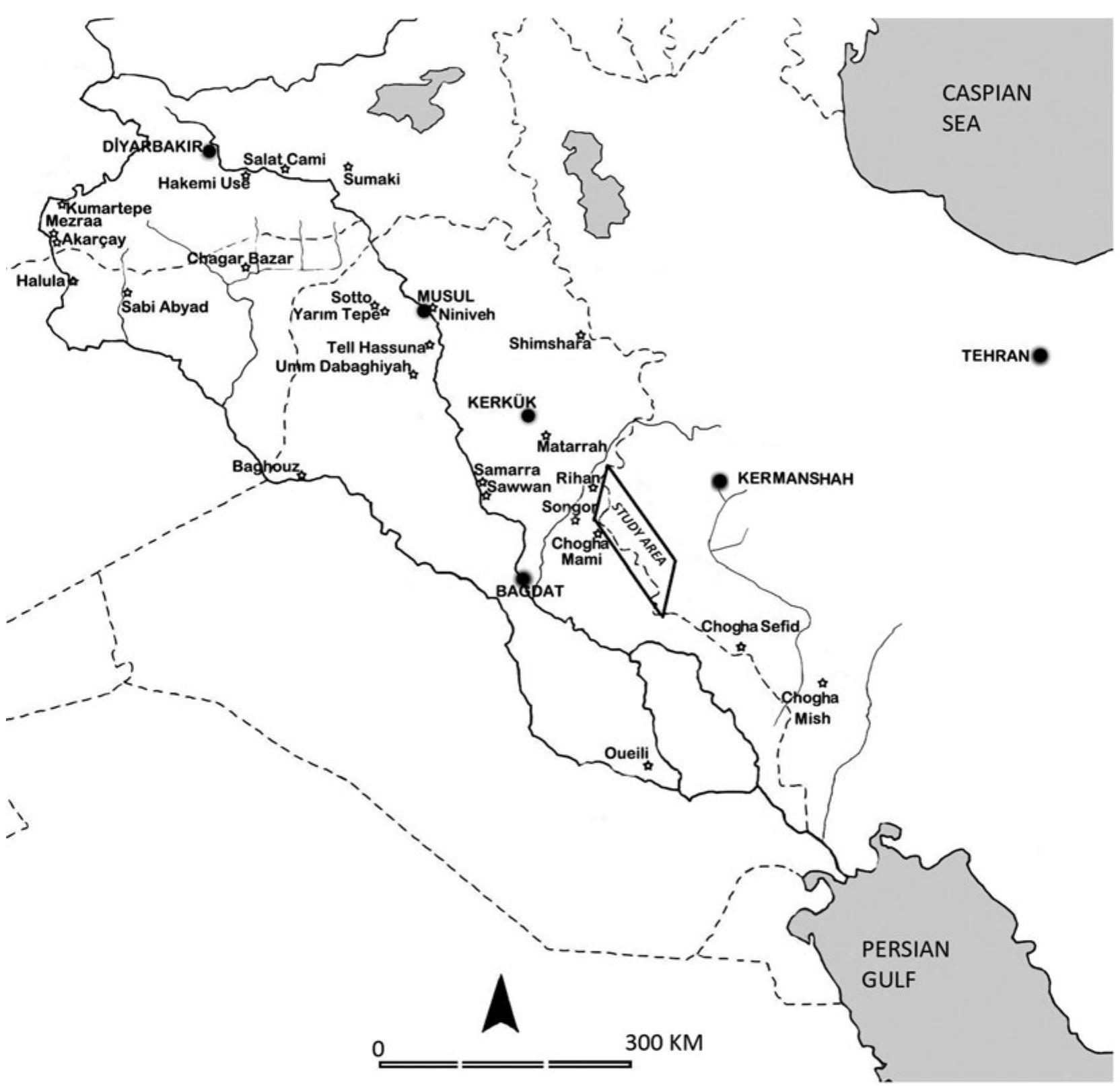 Figure 1 - from A CONSIDERATION OF EASTWARD SPREAD OF THE