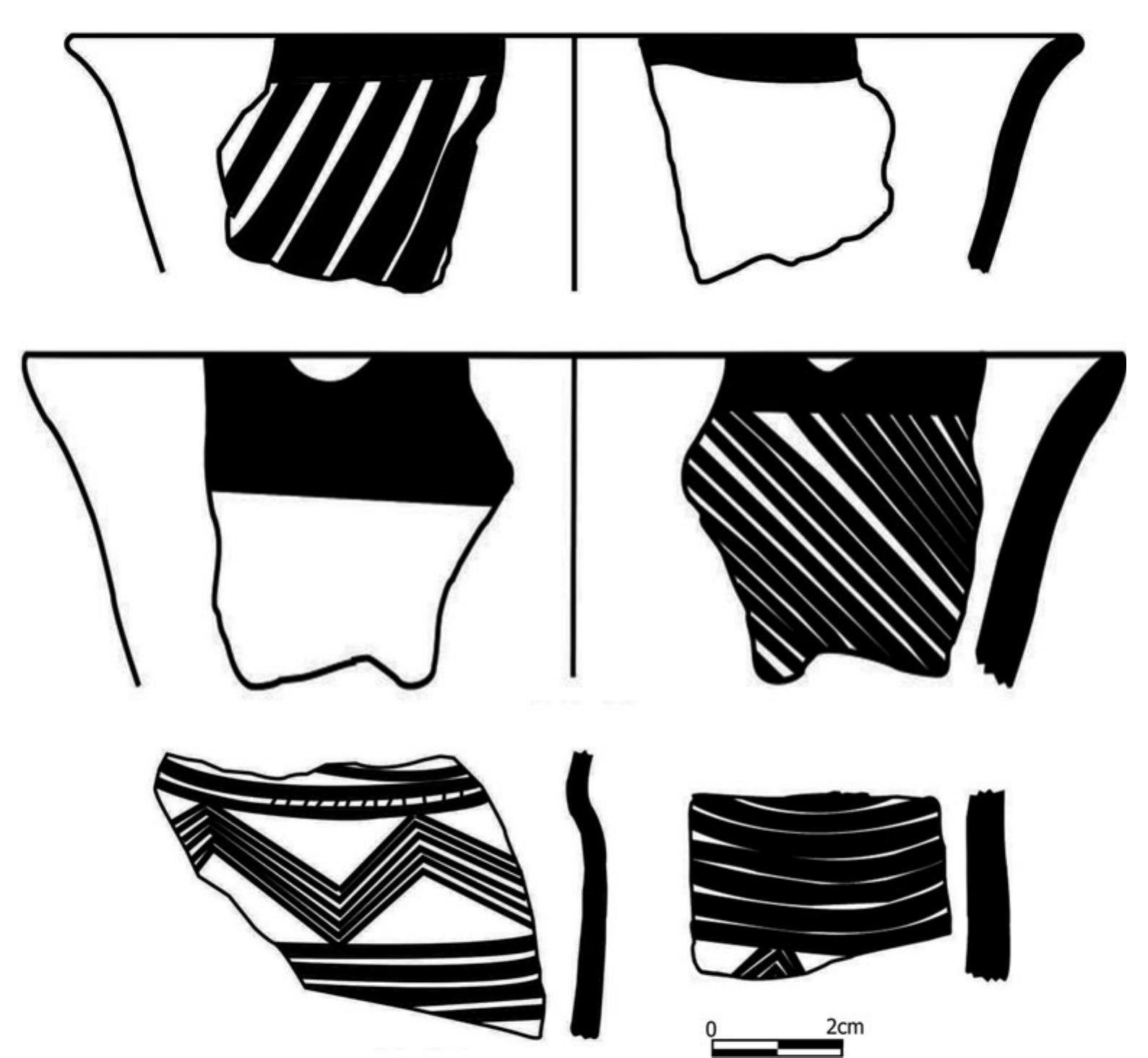 Examples of late samarran ware from soumar (drawing by v.