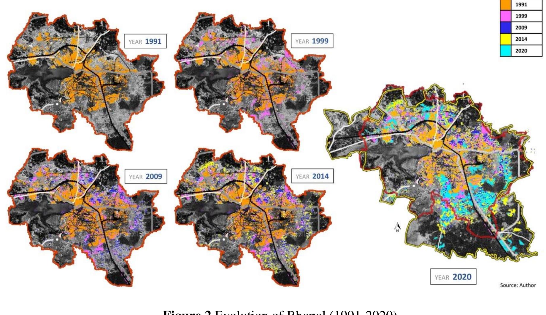 Bhopal : urban sprawl