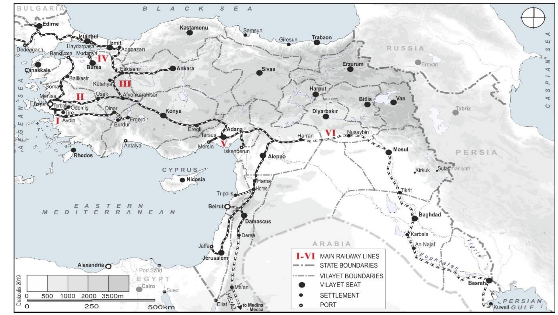 Designed by dimitris p. drakoulis map 2: the ottoman